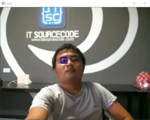 Real-Time Right Eye Detection OpenCV Python With Source Code