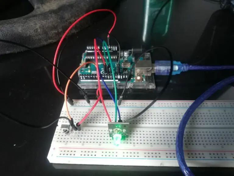 Infrared Remote Control in Arduino: Code and Wiring Diagram