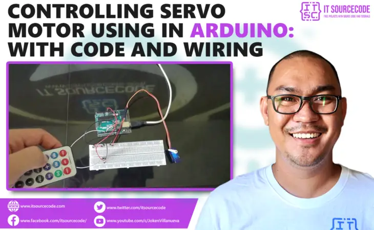 Controlling Servo Motor Using IR Remote in Arduino