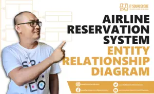 ER Diagram for Airline Reservation System - Itsourcecode.com