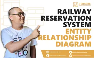 ER Diagram for Railway Reservation System - Itsourcecode.com