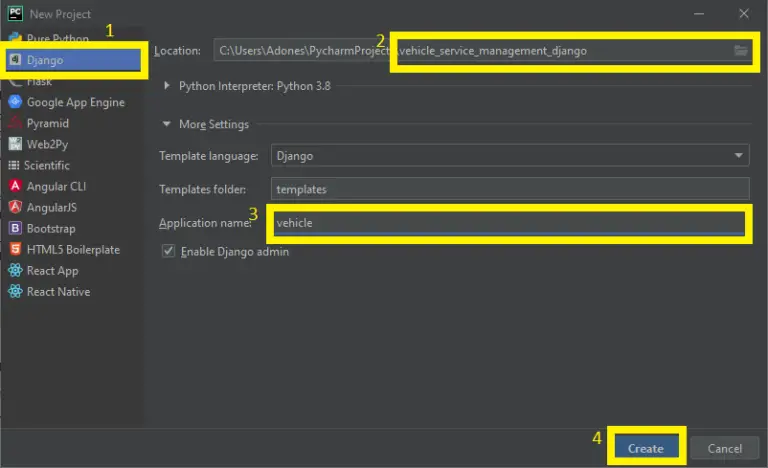 Django Vehicle Service Management System with Source Code