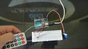 Controlling Servo Motor Using IR Remote in Arduino