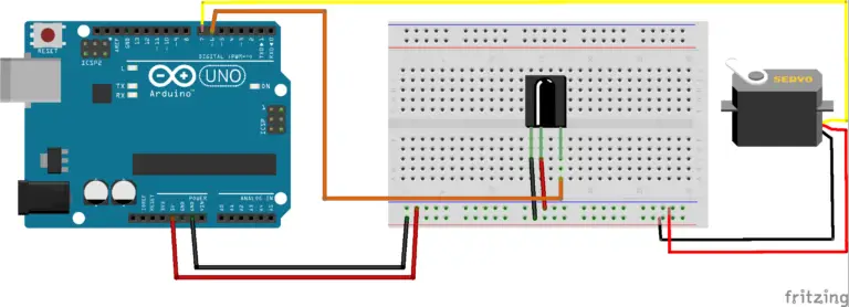 Controlling Servo Motor Using IR Remote in Arduino