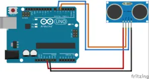 Ultrasonic Sensor in Arduino: Code and Wiring Diagram
