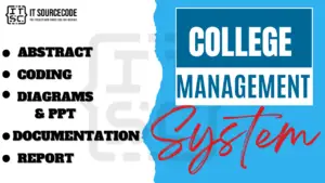 College Management System Project Report, Documentation, PDF & Code