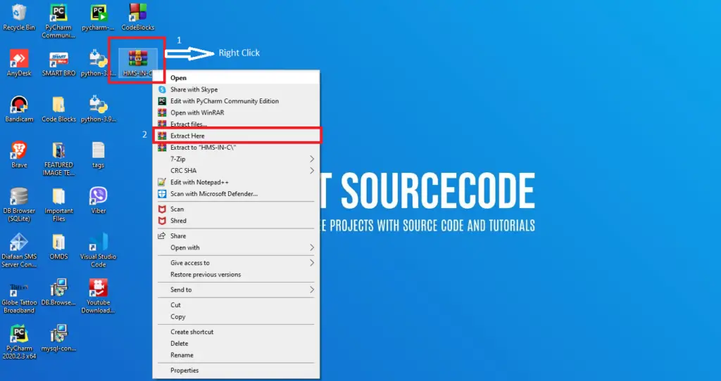 Hostel Management System Project in C with Source Code