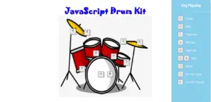 Javascript Drum Kit With Source Code - VIDEO - 2022 Free Download