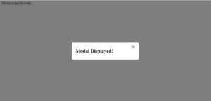 Modal Popup In JavaScript With Source Code - VIDEO