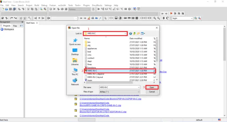 Hostel Management System Project in C with Source Code