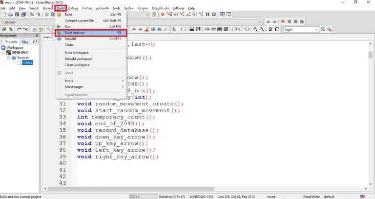 2048 Game Source Code in C Language - Itsourcecode.com 2048 Game Source Code in C Language - Itsourcecode.com