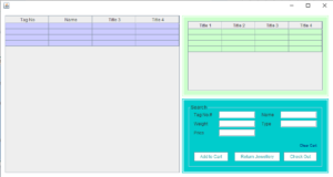 Jewellery Management System Project In Java With Source Code - VIDEO