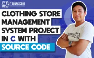 Clothing Store Management System Project in C with Source Code