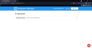 Employee Management System Project in Vue JS 2022 - Itsourcecode.com