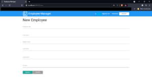 Employee Management System Project in Vue JS 2022 - Itsourcecode.com