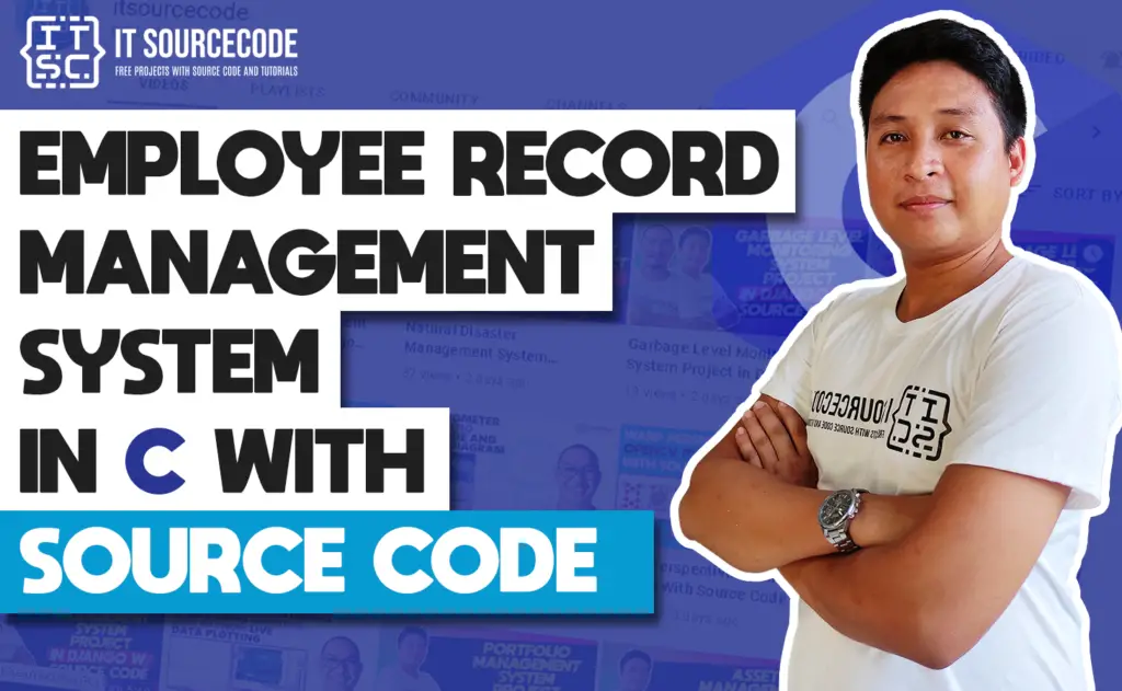 Employee Record Management System in C with Source Code