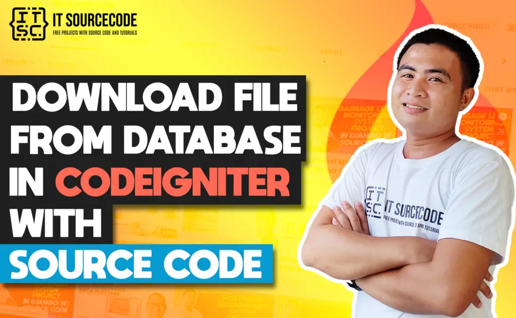 Codeigniter Download File From Database With Source Code