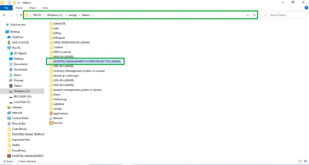 Hospital Management System Project in Laravel With Source Code