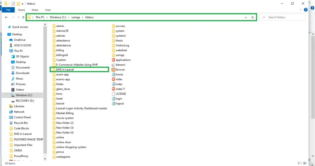 Employee Management System In Laravel With Source Code