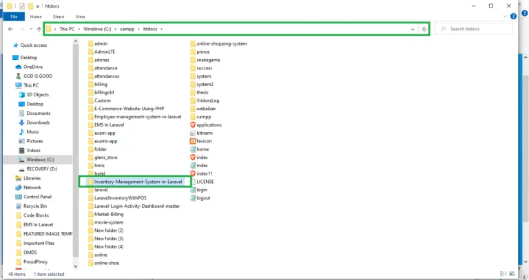 Inventory Management System in Laravel With Source Code