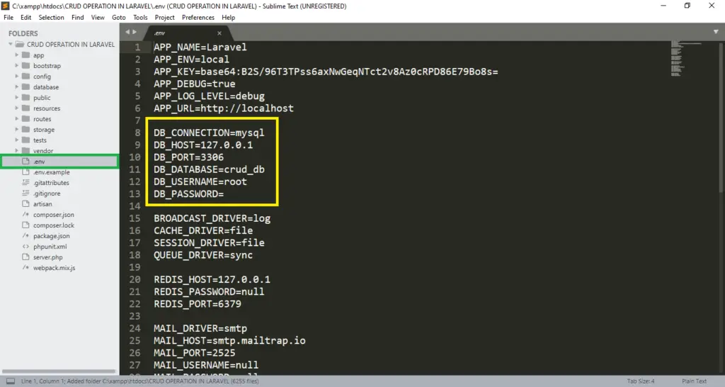 Crud Operation in Laravel With Source Code