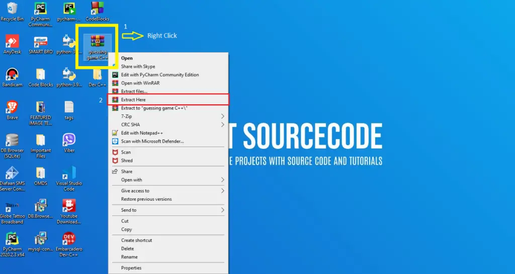Guessing Game In C++ With Source Code - Itsourcecode.com