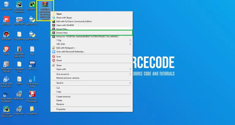 Hospital Management System Project in Laravel With Source Code - 2022