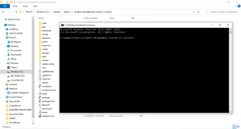 Student Management System in Laravel With Source Code