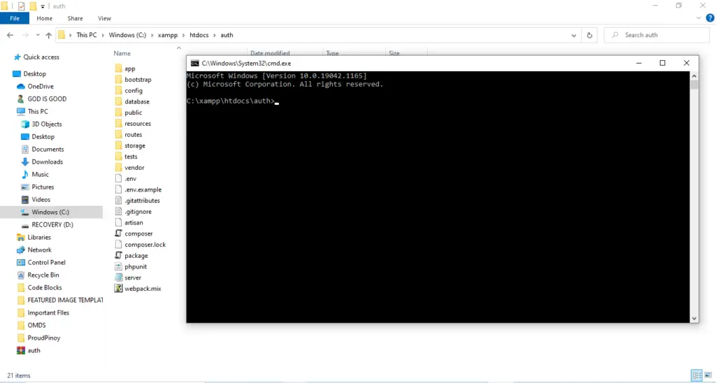 Laravel Login Page With Source Code