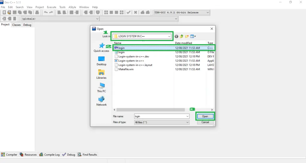 C++ Login System Source Code - 2022