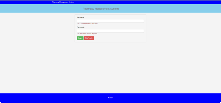 Pharmacy Management System Project In CodeIgniter