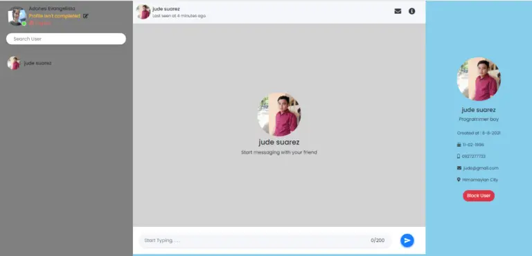 Ajax Chat Application In CodeIgniter With Source Code
