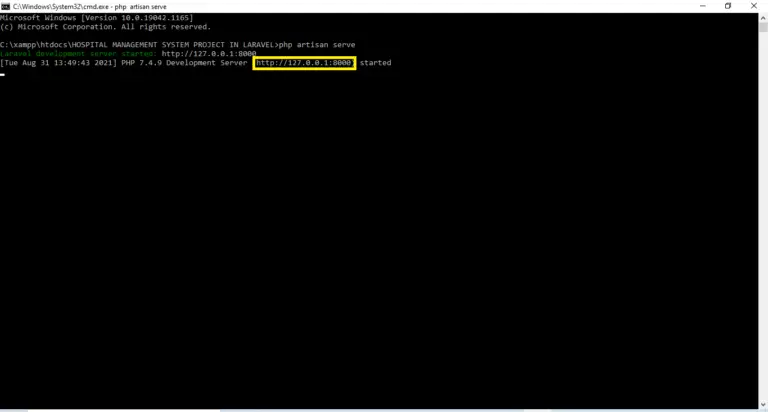 Hospital Management System Project in Laravel With Source Code