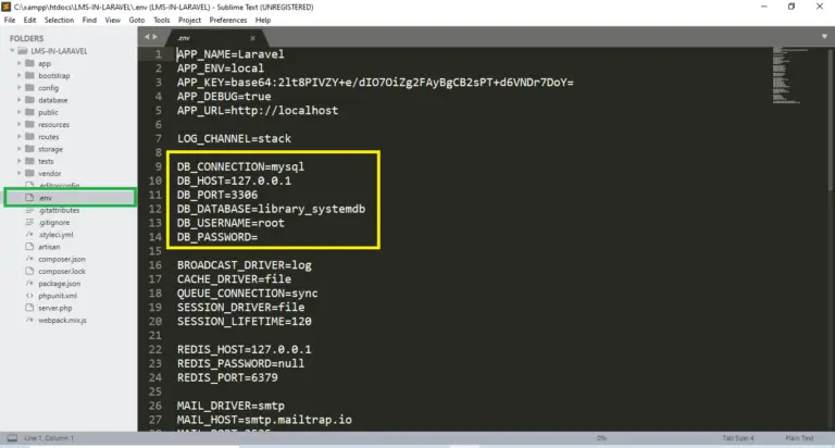 Library Management System Project in Laravel With Source Code