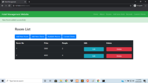 Hotel Management System Project in Laravel With Source Code