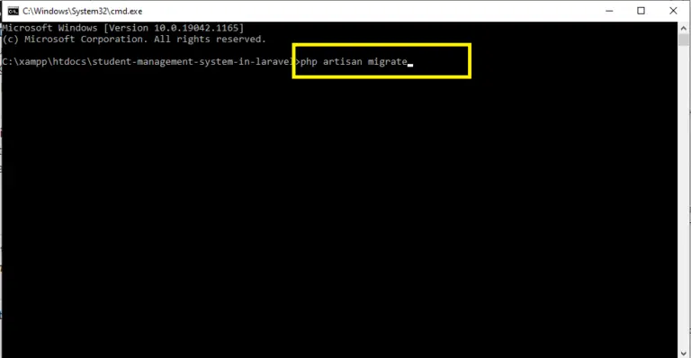 Student Management System in Laravel With Source Code