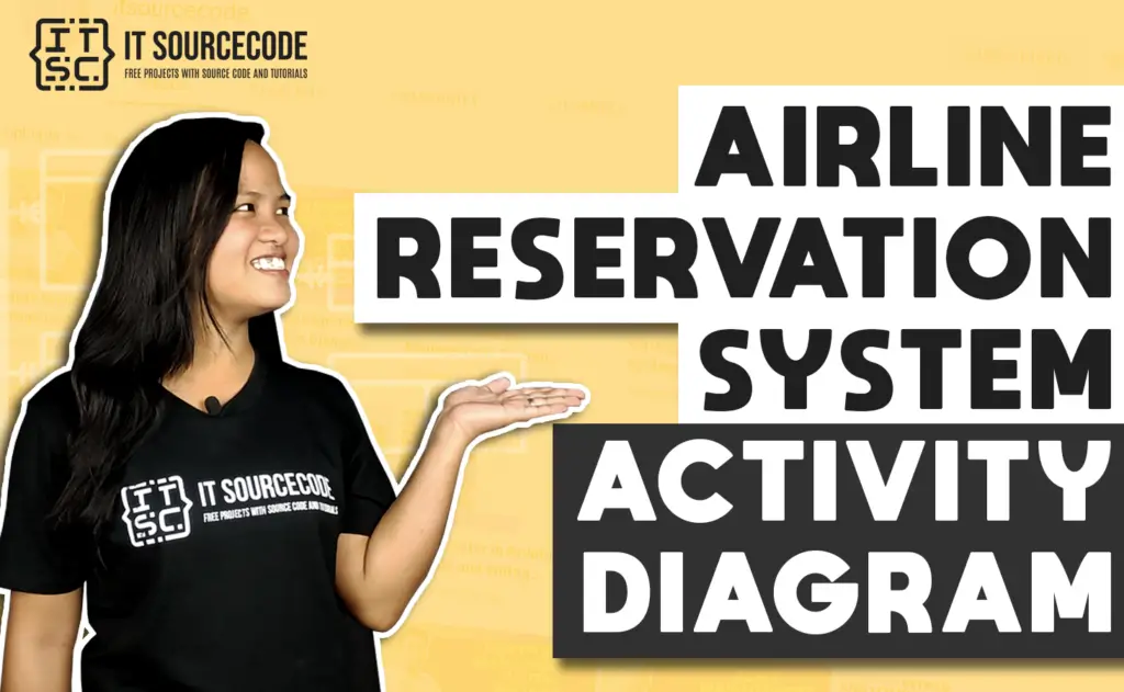 Activity Diagram for Airline Reservation System - Itsourcecode.com