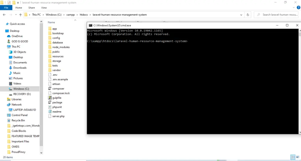 Laravel Human Resource Management System Free Full Download