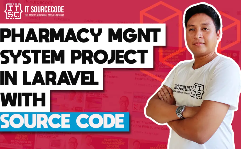 Pharmacy Management System Project in Laravel - Itsourcecode.com