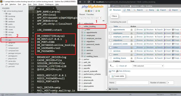 Online Booking System Project in Laravel with Source Code