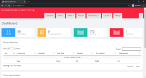 Clinic Management System Project in Laravel with Source Code - 2022