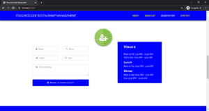 Laravel Restaurant Management System with Source Code