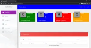 Laravel Restaurant Management System with Source Code