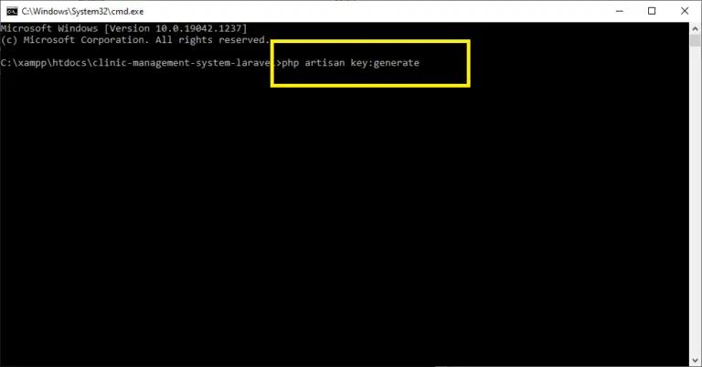 Clinic Management System Project in Laravel with Source Code