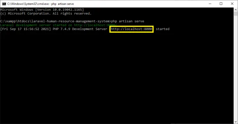 Laravel Human Resource Management System Free Full Download