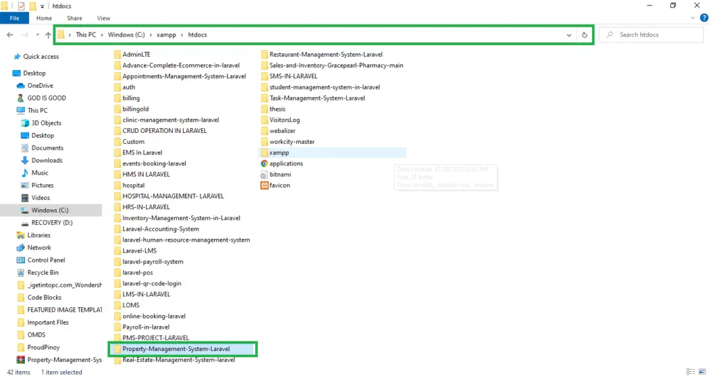 Laravel Property Management System Project with Source Code