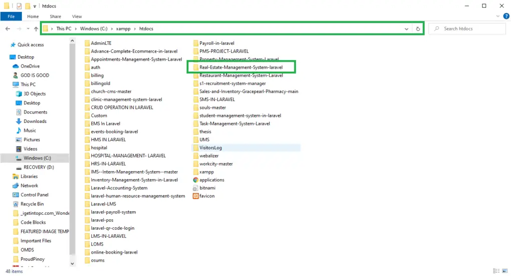 Laravel Real Estate Management System Project with Source Code