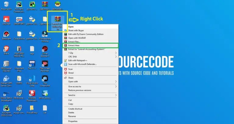 Accounting System Project in Laravel with Source Code - 2022