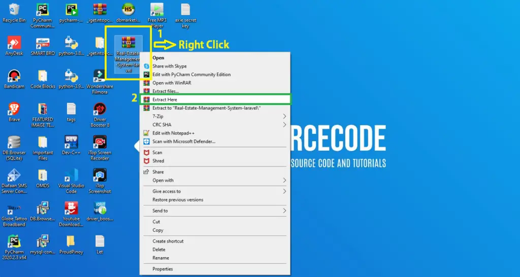 Laravel Real Estate Management System Project with Source Code