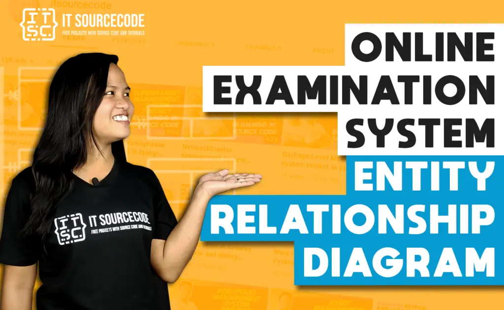 Er Diagram For Online Examination System - Itsourcecode.com